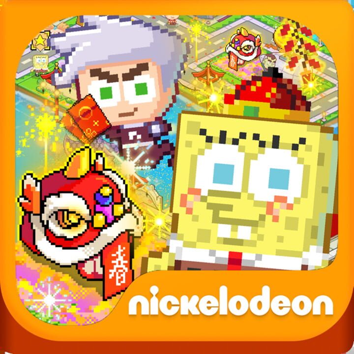 Nickelodeon Pixel Town - game overview