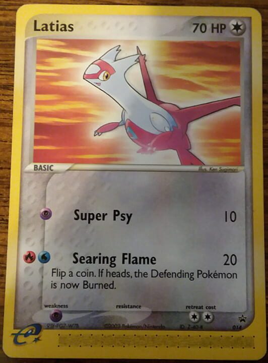 Pokémon-e TCG: Latias - game overview