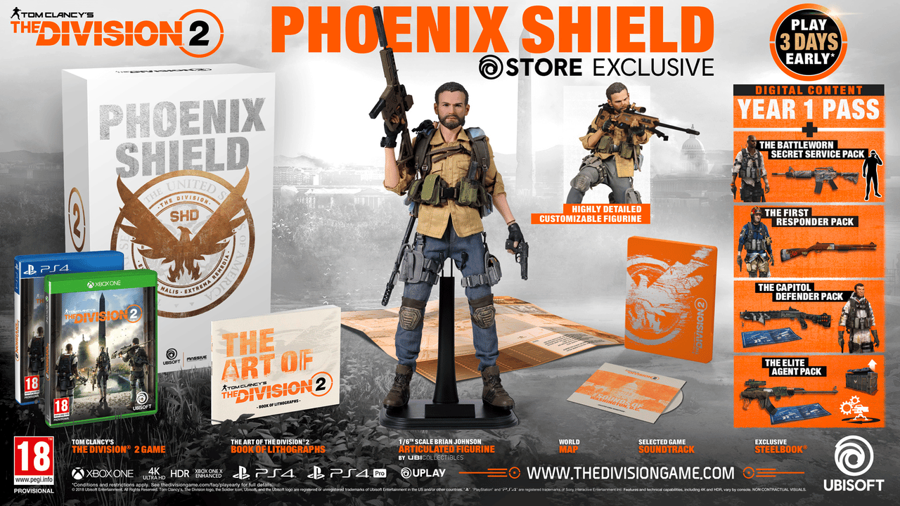 Tom Clancy's The Division 2: The Phoenix Shield Edition - Press Kit