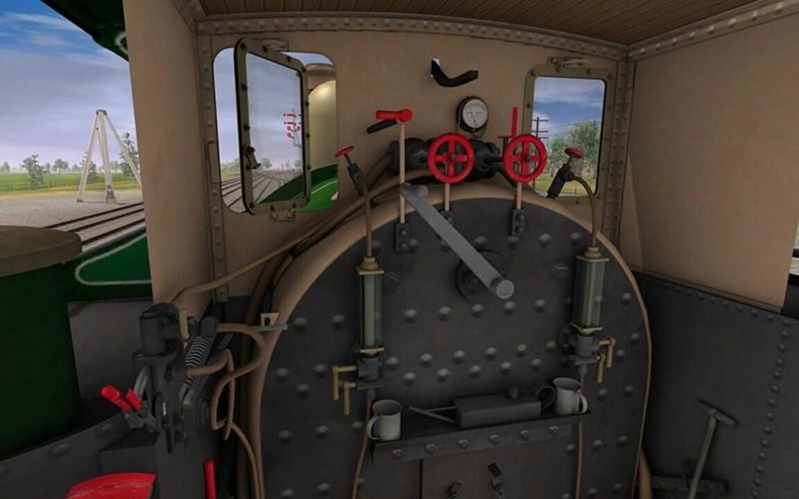 Trainz Railroad Simulator 2022: VR M Class 4-4-0 - Early 2 Tone Green