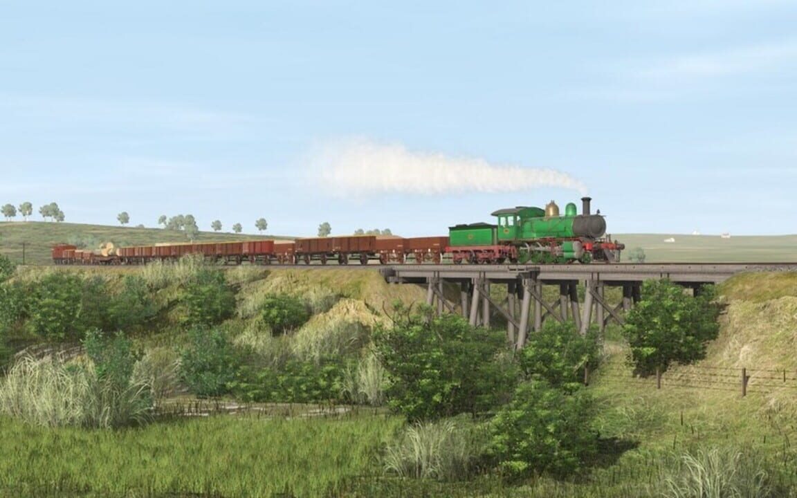 Trainz Railroad Simulator 2022: Victorian Railways V Class 2 Tone Green