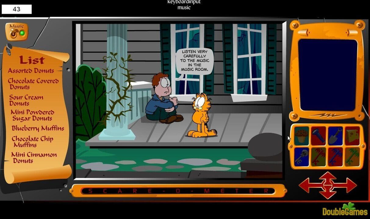 Garfield's Scary Scavenger Hunt - Starsheep.net