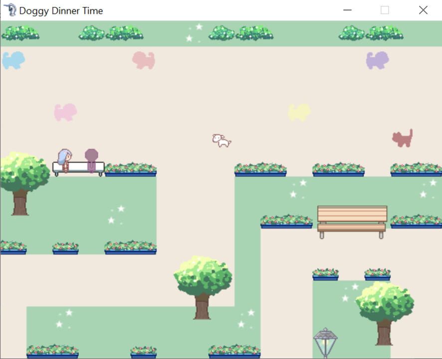 Doggy Dinner Time - Starsheep.net