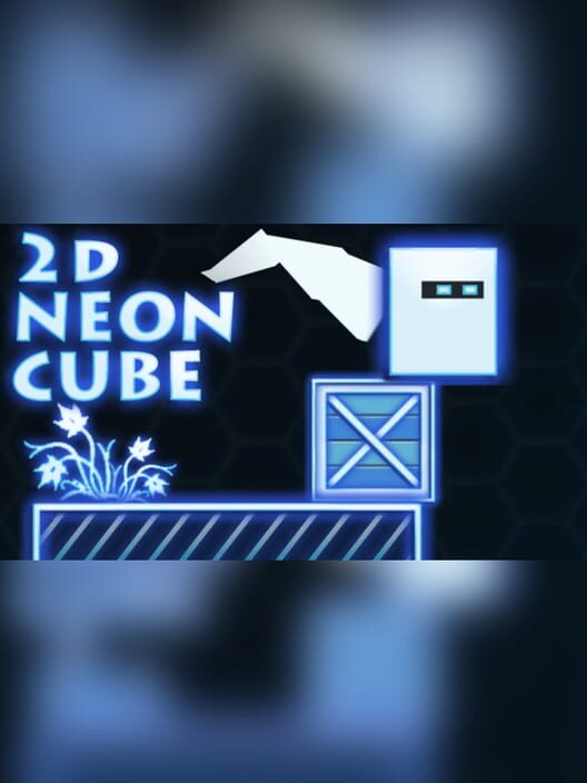 2D Neon Cube (2017)