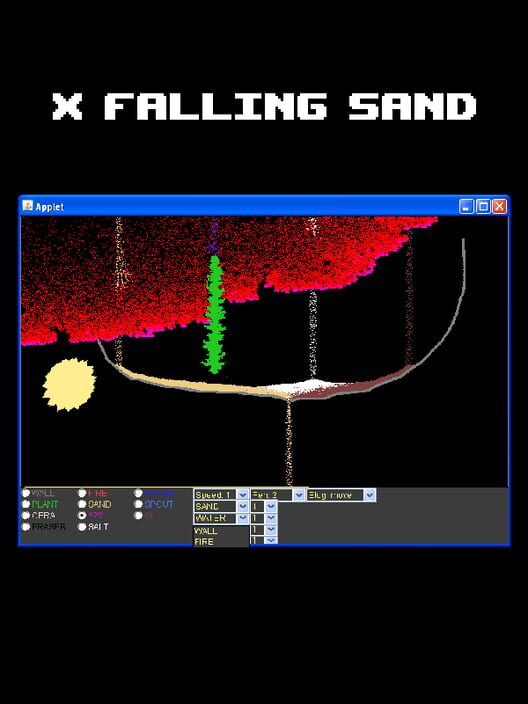 X Falling Sand