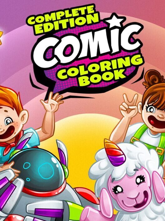 Comic Coloring Book: Complete Edition (2021)