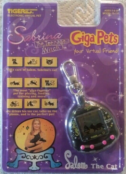 Giga Pets: Sabrina The Teenage Witch - Salem The Cat (1997)