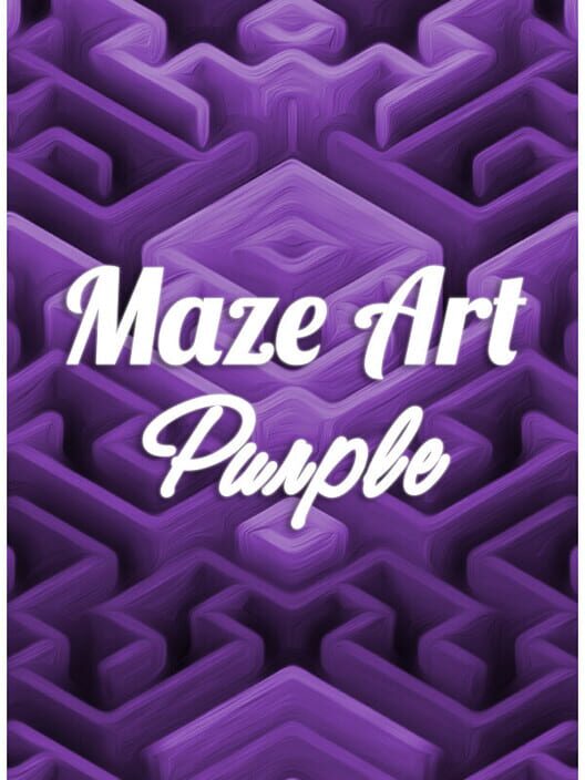 Maze Art: Purple (2021)