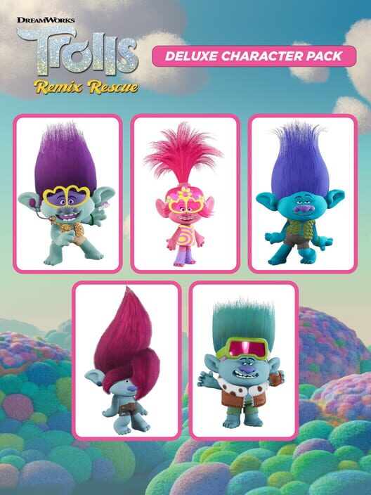 DreamWorks Trolls Remix Rescue: Deluxe Character Pack (2023)