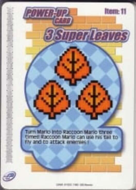 Super Mario Advance 4: Super Mario Bros. 3-e - 3 Super Leaves - Press Kit