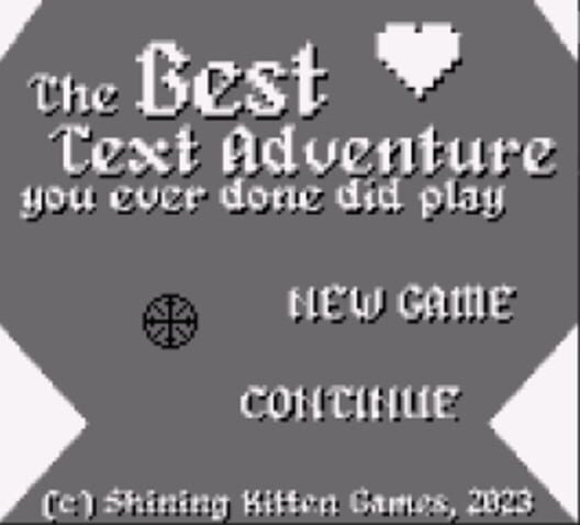 The Best Text Adventure (2023)