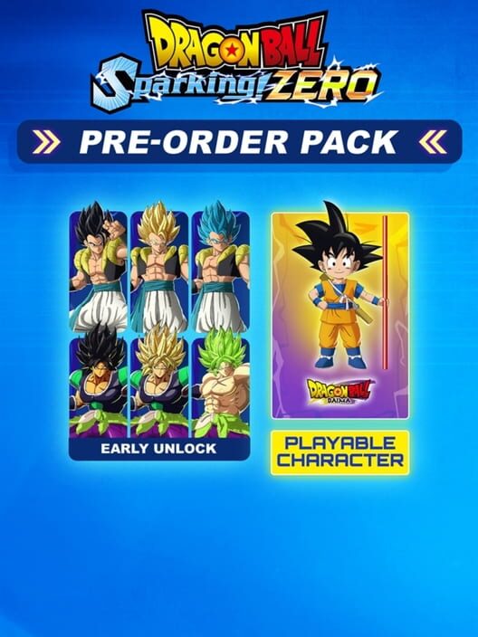 Dragon Ball Sparking Zero: Pre-order Pack (2024)