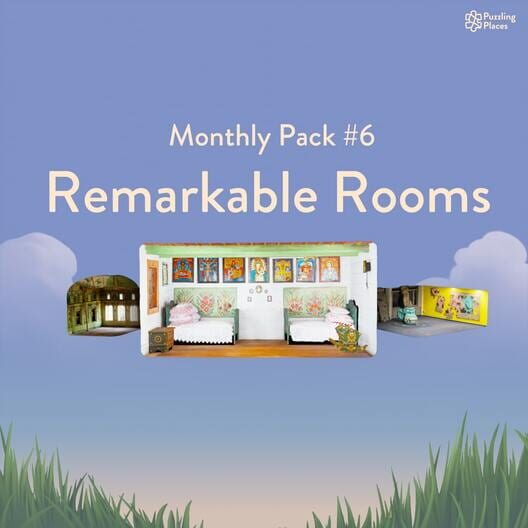 Puzzling Places: Monthly Pack #6 - Remarkable Rooms (2023)