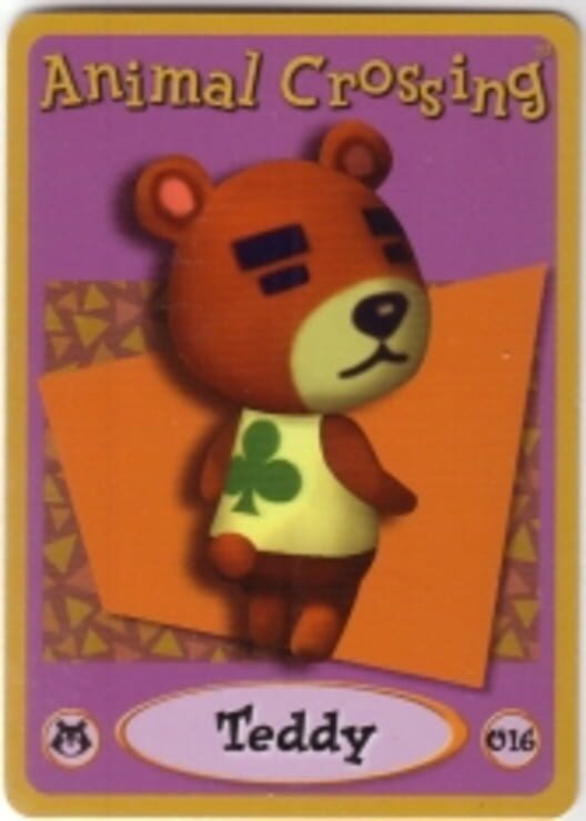 Animal Crossing-e: Character Card - 016: Teddy (2002)