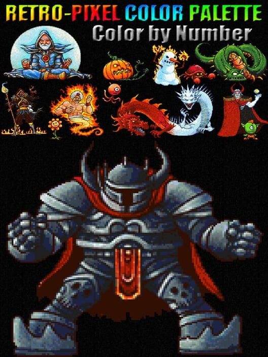 Retro-Pixel Color Palette: Color by Number (2020) - Keep Track of My Games