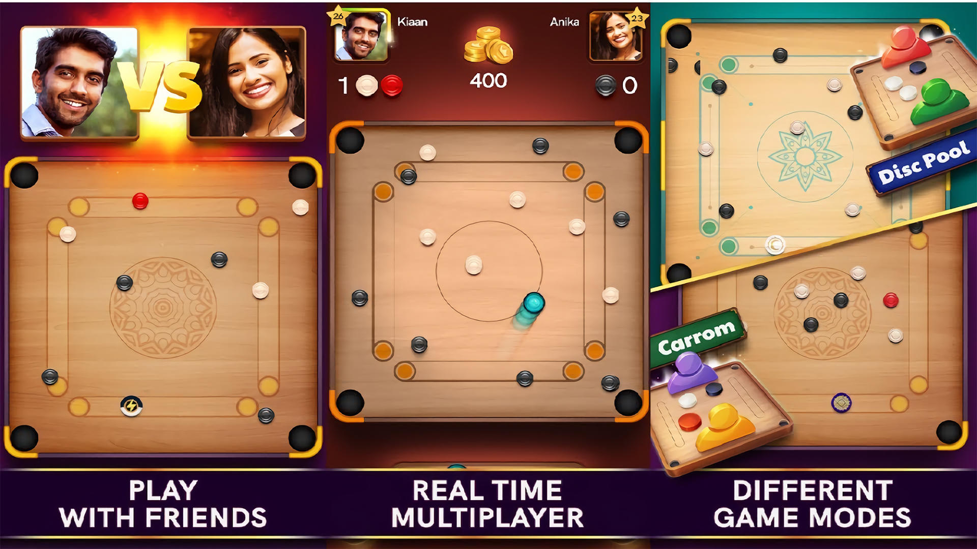 Carrom Pool: Disc Game - Press Kit