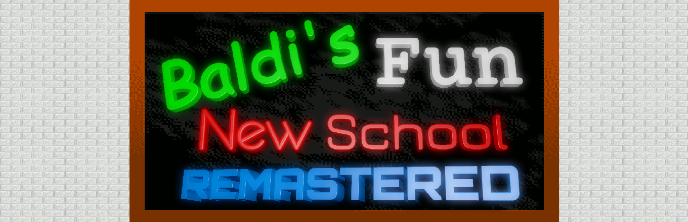 Baldi's Fun New School: Remastered - Press Kit