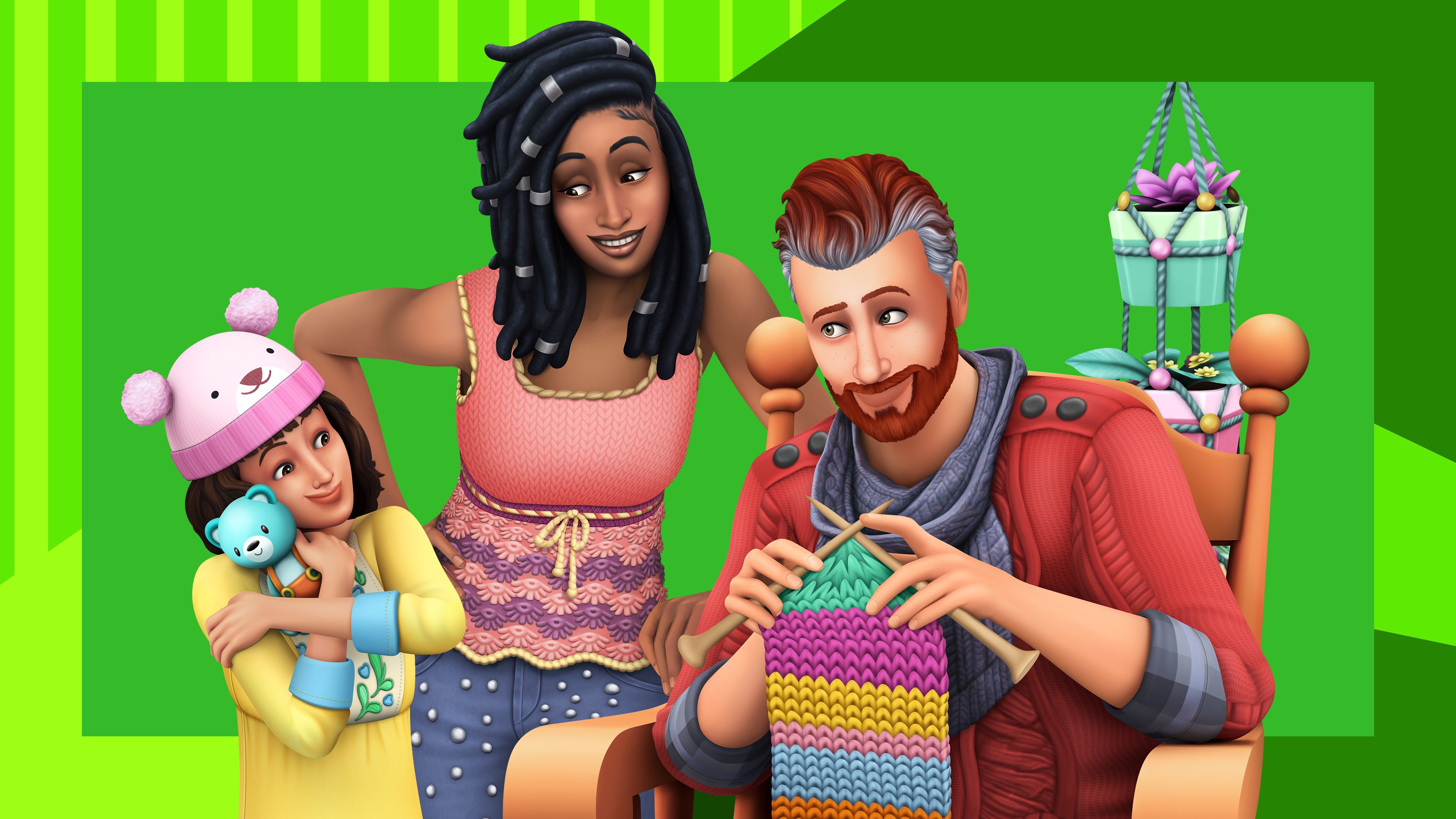 The Sims 4: Nifty Knitting Stuff - Press Kit