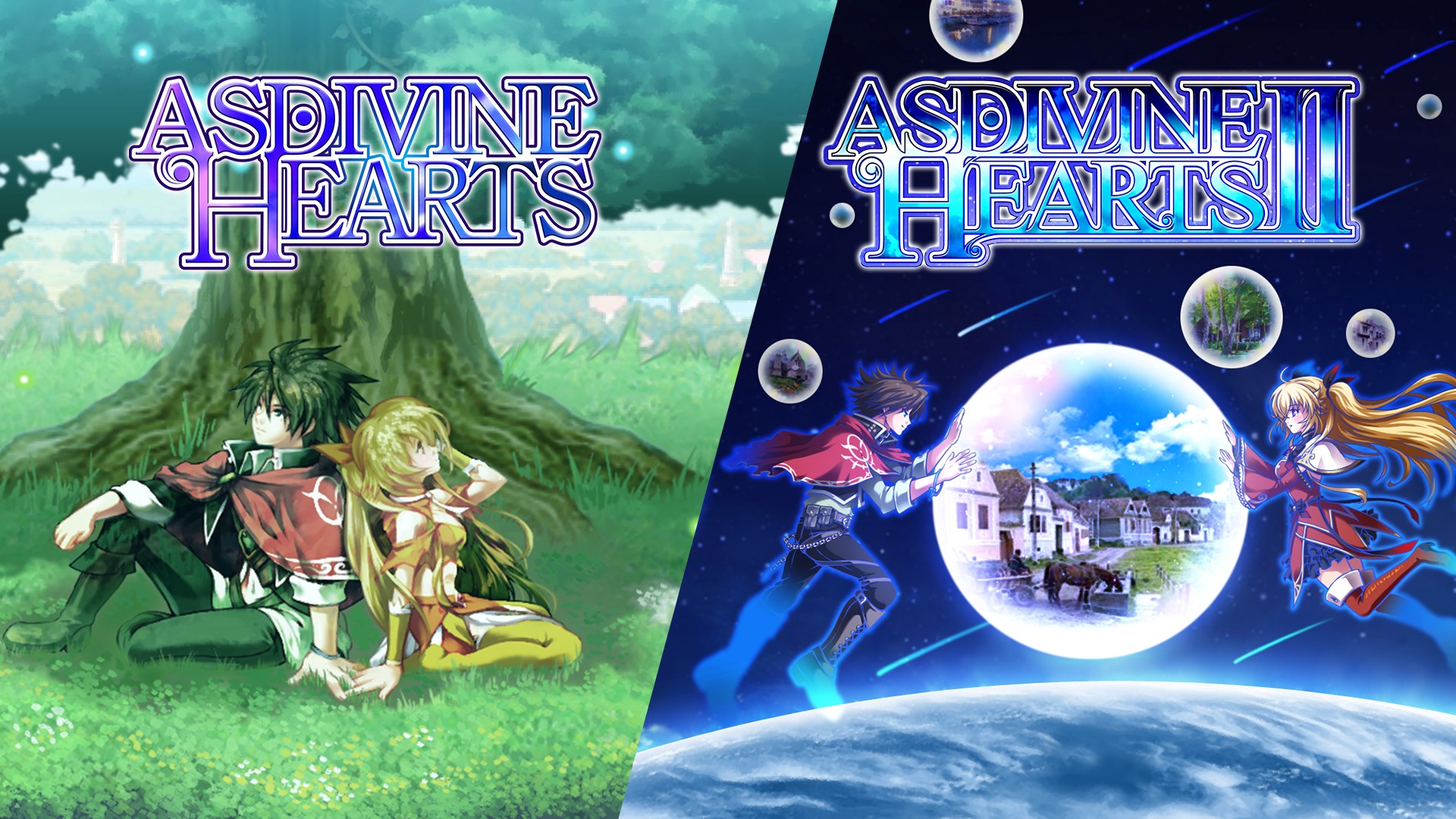 Asdivine Hearts I & II - Press Kit