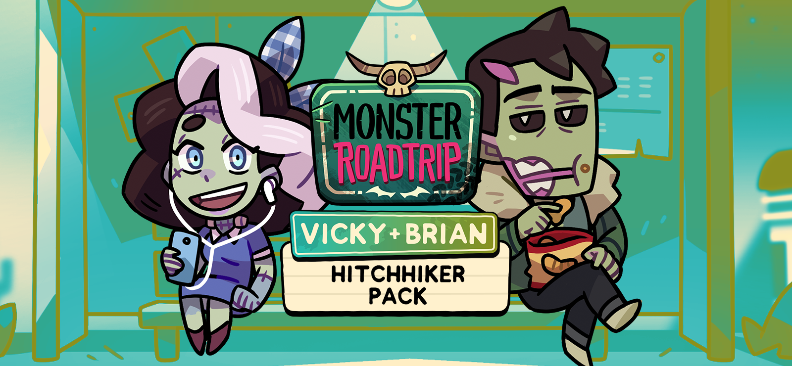 Monster Prom 3: Monster Roadtrip - Hitchhiker Pack: Vicky & Brian ...