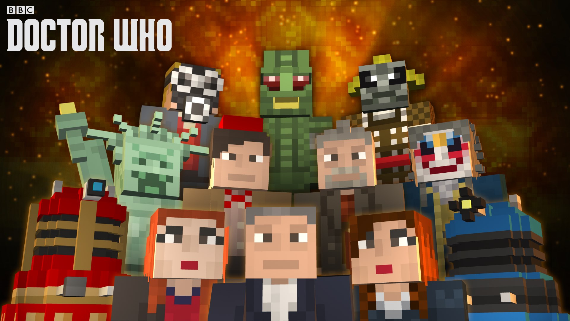 Minecraft: Doctor Who Skin Pack - Volume I - Press Kit