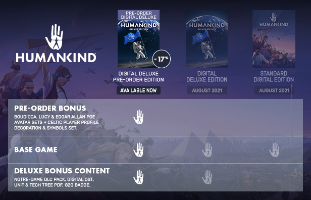 Humankind: Deluxe Edition - Press Kit