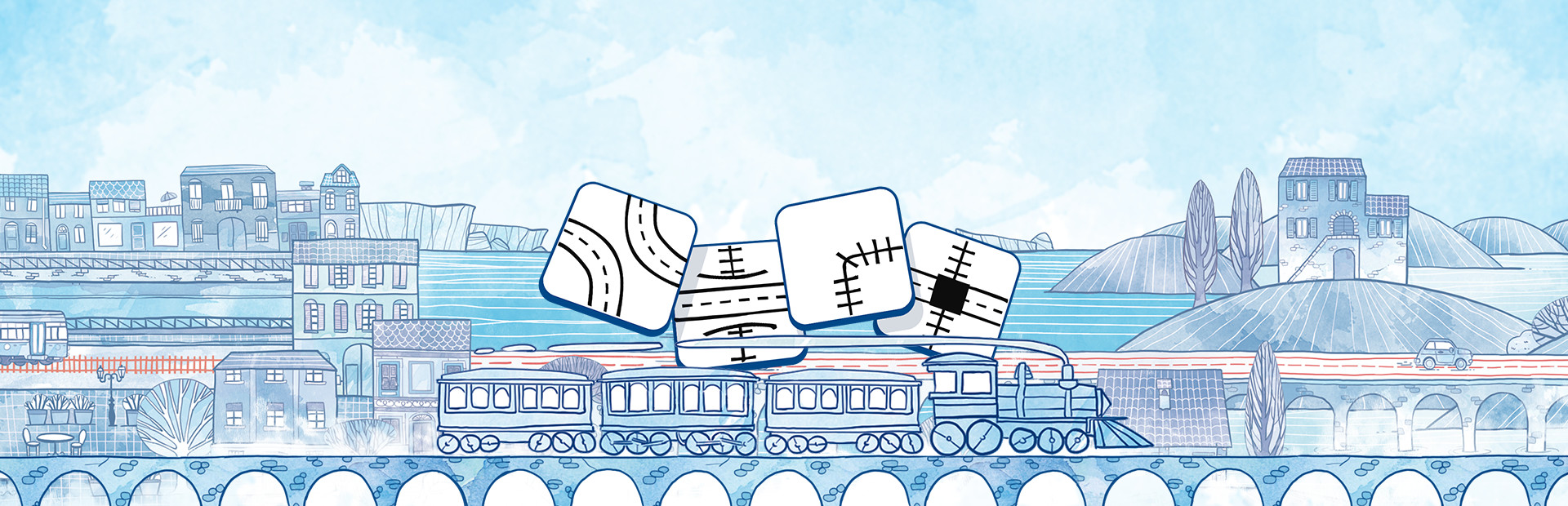 Railroad Ink Challenge - Press Kit