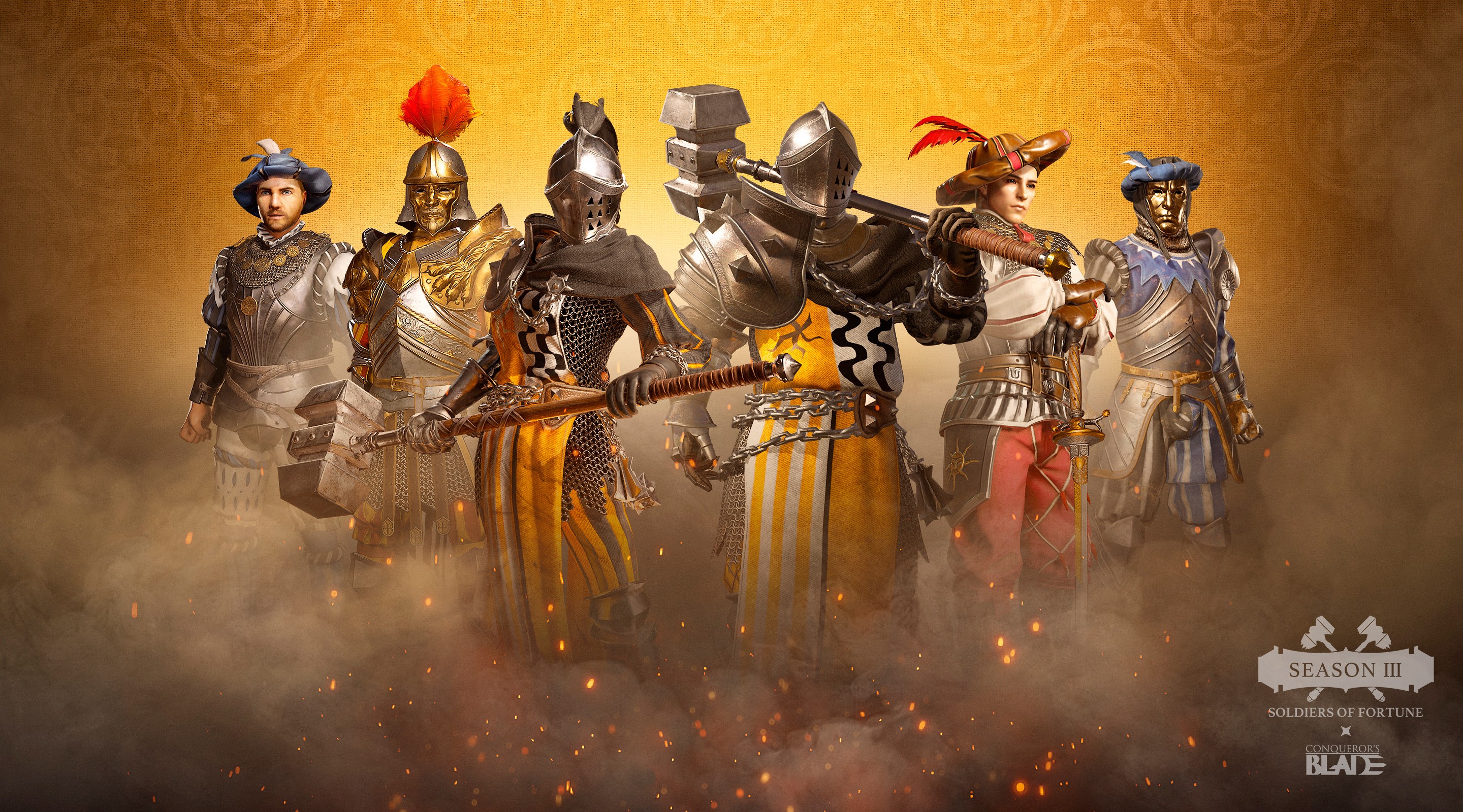 Conqueror's Blade: Season III - Soldiers of Fortune - Press Kit