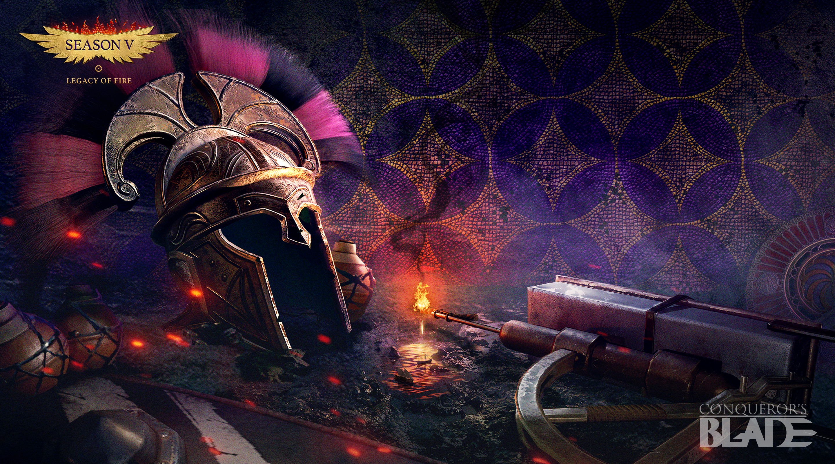 Conqueror's Blade: Season V - Legacy of Fire - Press Kit