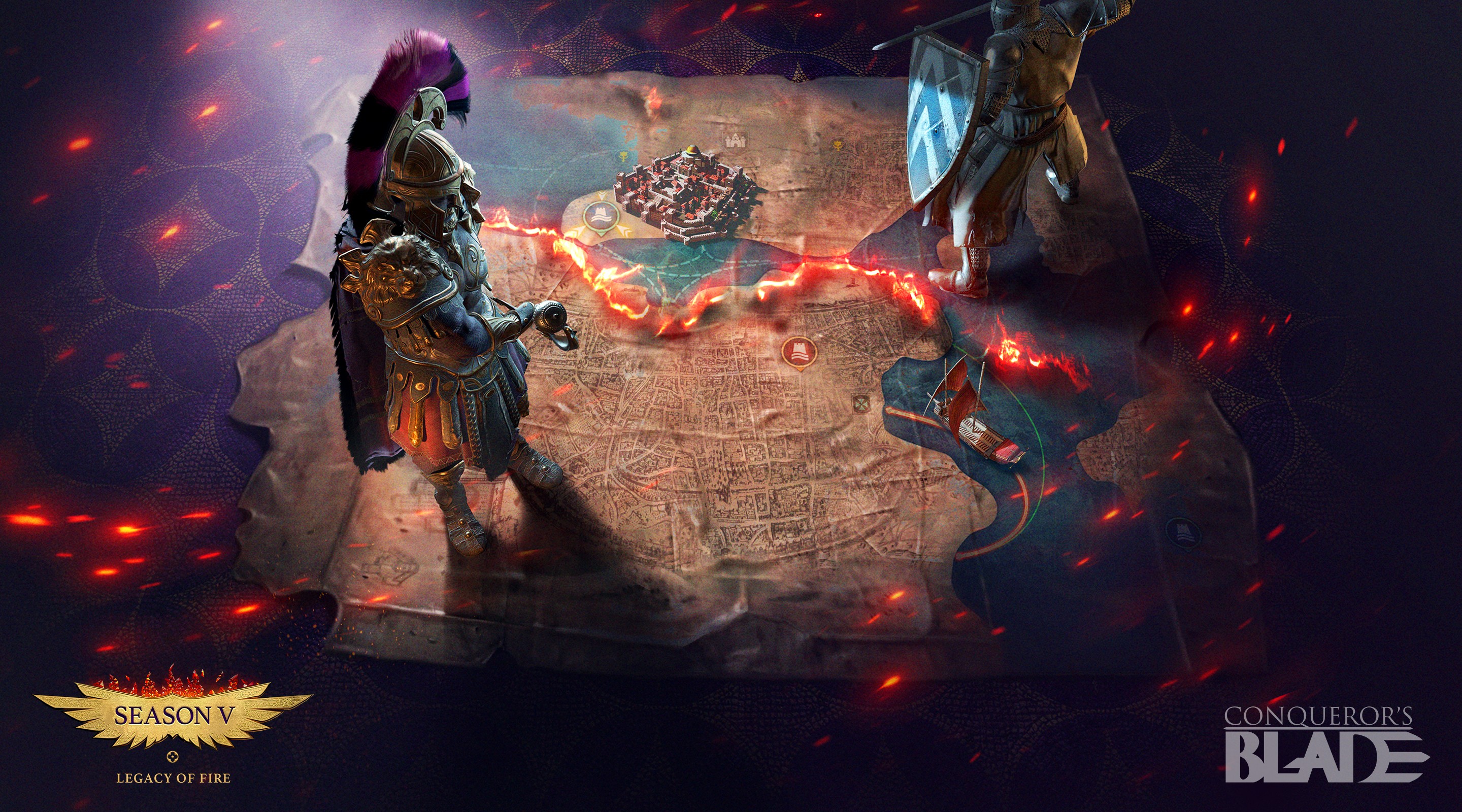 Conqueror's Blade: Season V - Legacy of Fire - Press Kit