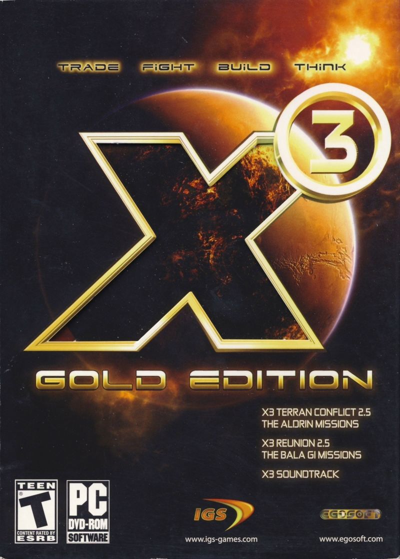 X3: Gold Edition - Press Kit