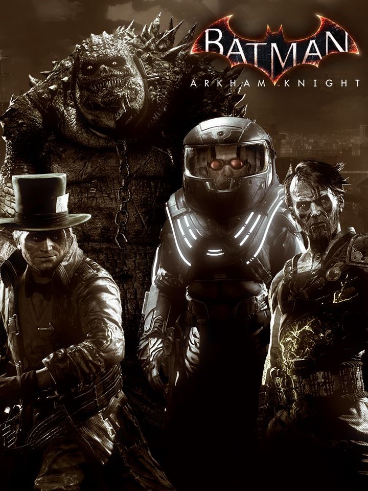 Batman Arkham City Most Wanted Poster