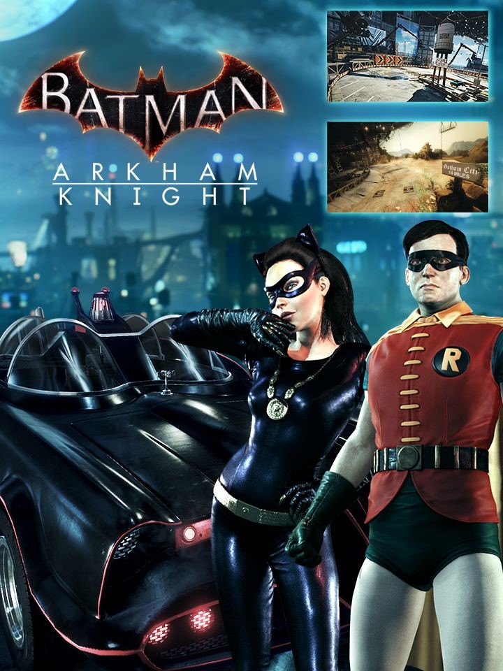 Batman Arkham Knight Batman Classic Tv Series Batmobile Pack 2015