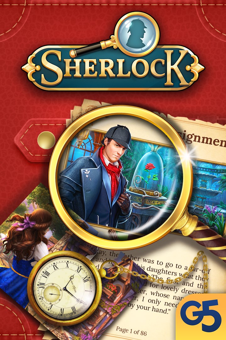 Sherlock: Hidden Objects Game and Mystery Match 3 Cases
