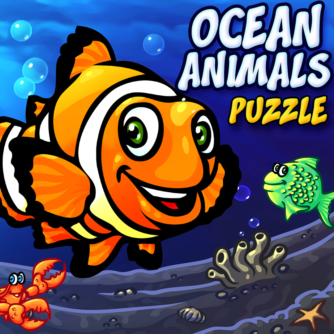 Ocean Animals Puzzle for Kids & Toddlers - Press Kit