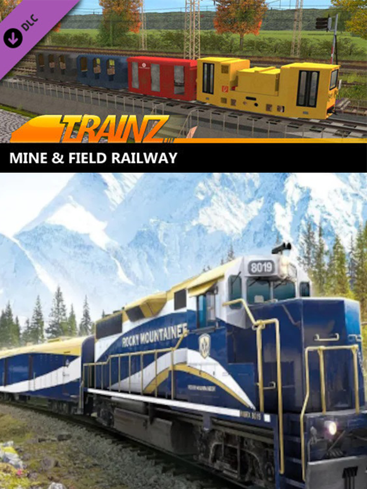 Trainz Railroad Simulator 2019: Mine & Field railway (2021)
