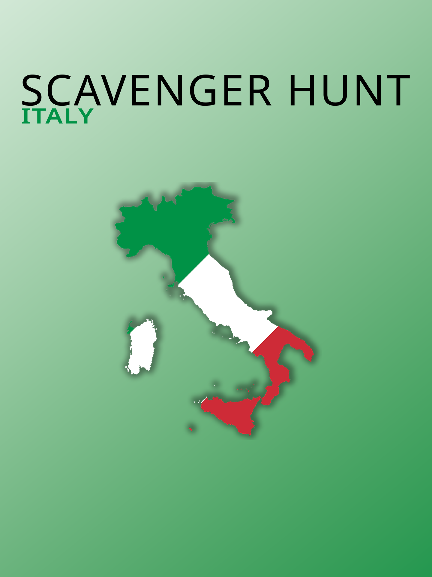 Countdown to Scavenger Hunt: Italy