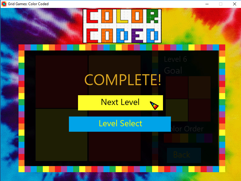 Grid Games: Color Coded