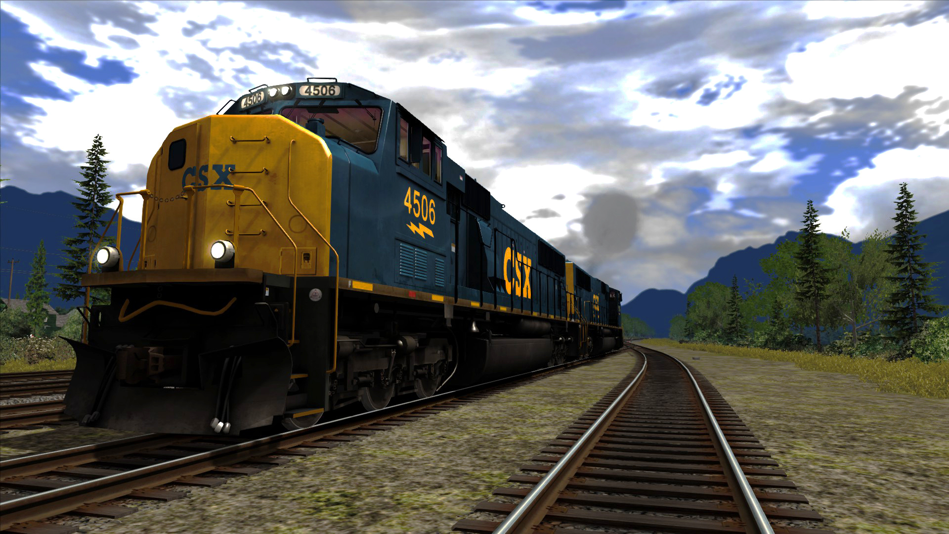 Train Simulator: CSX SD70MAC Add-on Livery (2009)