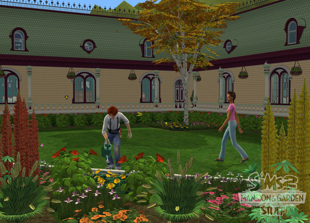 The Sims 2: Mansion & Garden Stuff - Press Kit