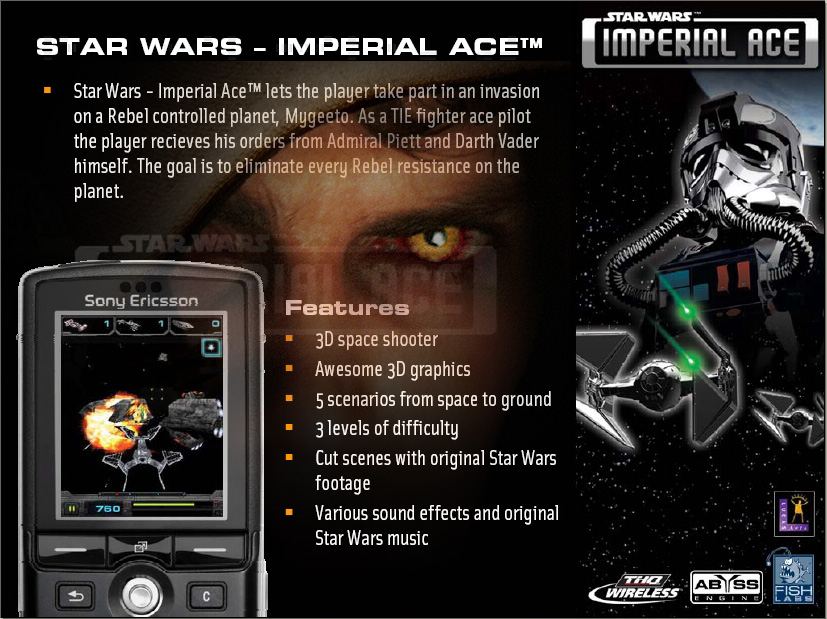 Star Wars: Imperial Ace - Press Kit