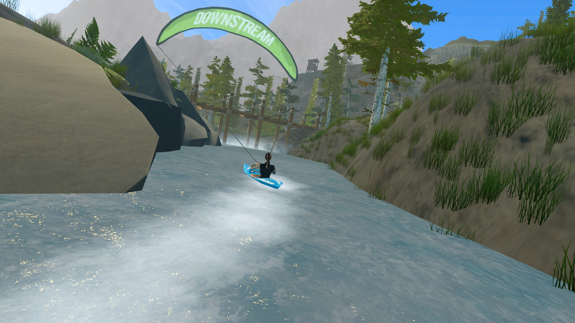 DownStream : VR Whitewater Kayaking