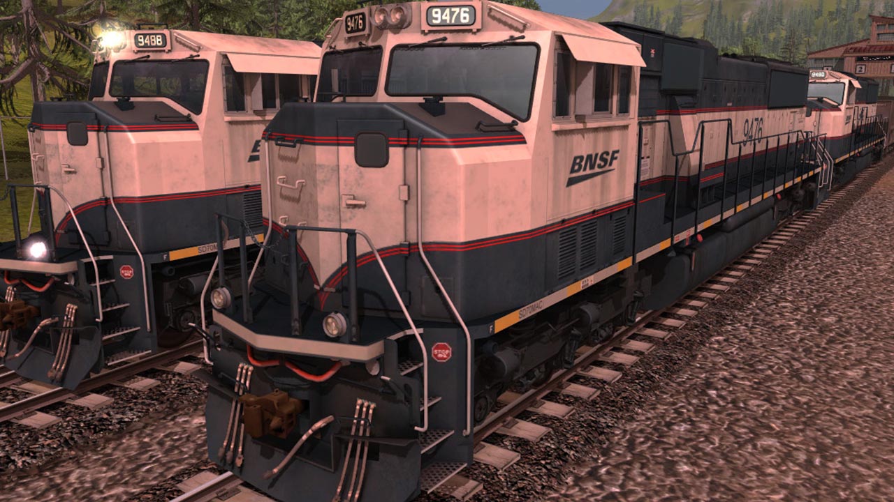 Trainz Railroad Simulator 2019: BNSF Railway EMD SD70MAC Executive Patch (2019)