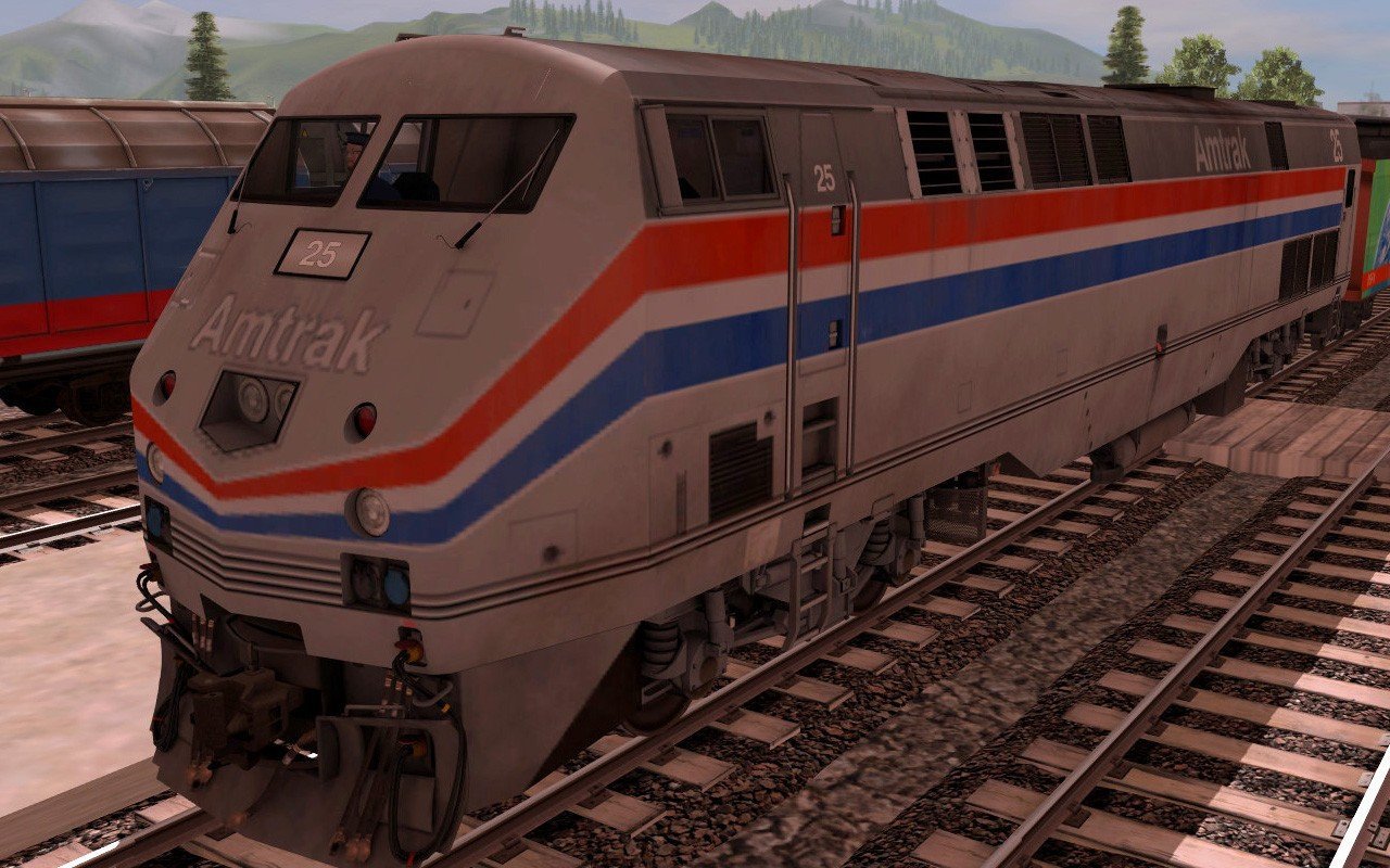 Trainz Railroad Simulator 2019: Amtrak P42DC - Phase III - Press Kit