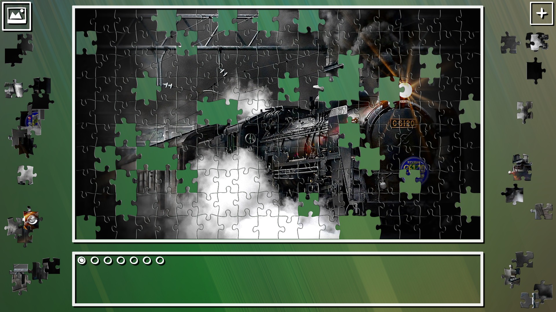 Super Jigsaw Puzzle: Generations - Trains Puzzles - Press Kit