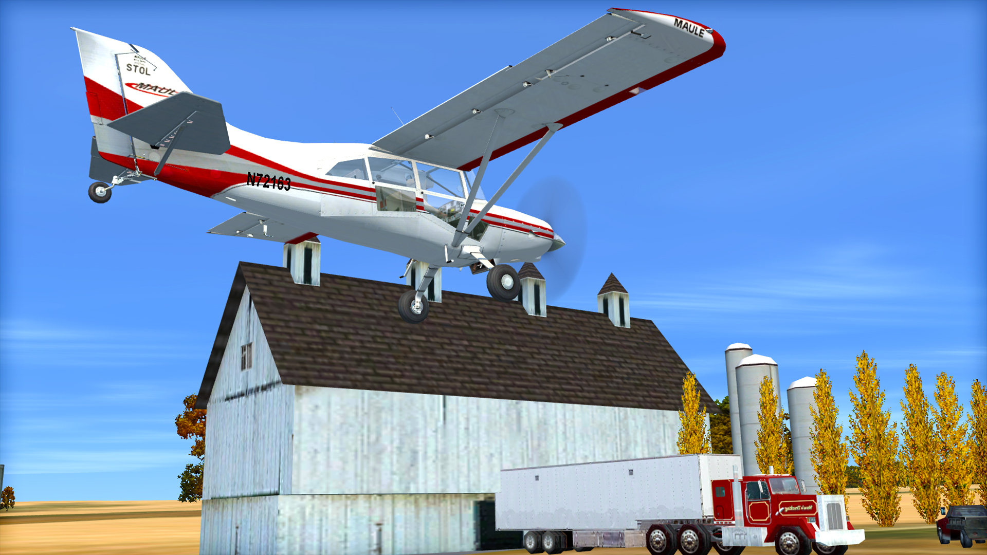 Microsoft Flight Simulator X: Steam Edition - Farm Air - Press Kit
