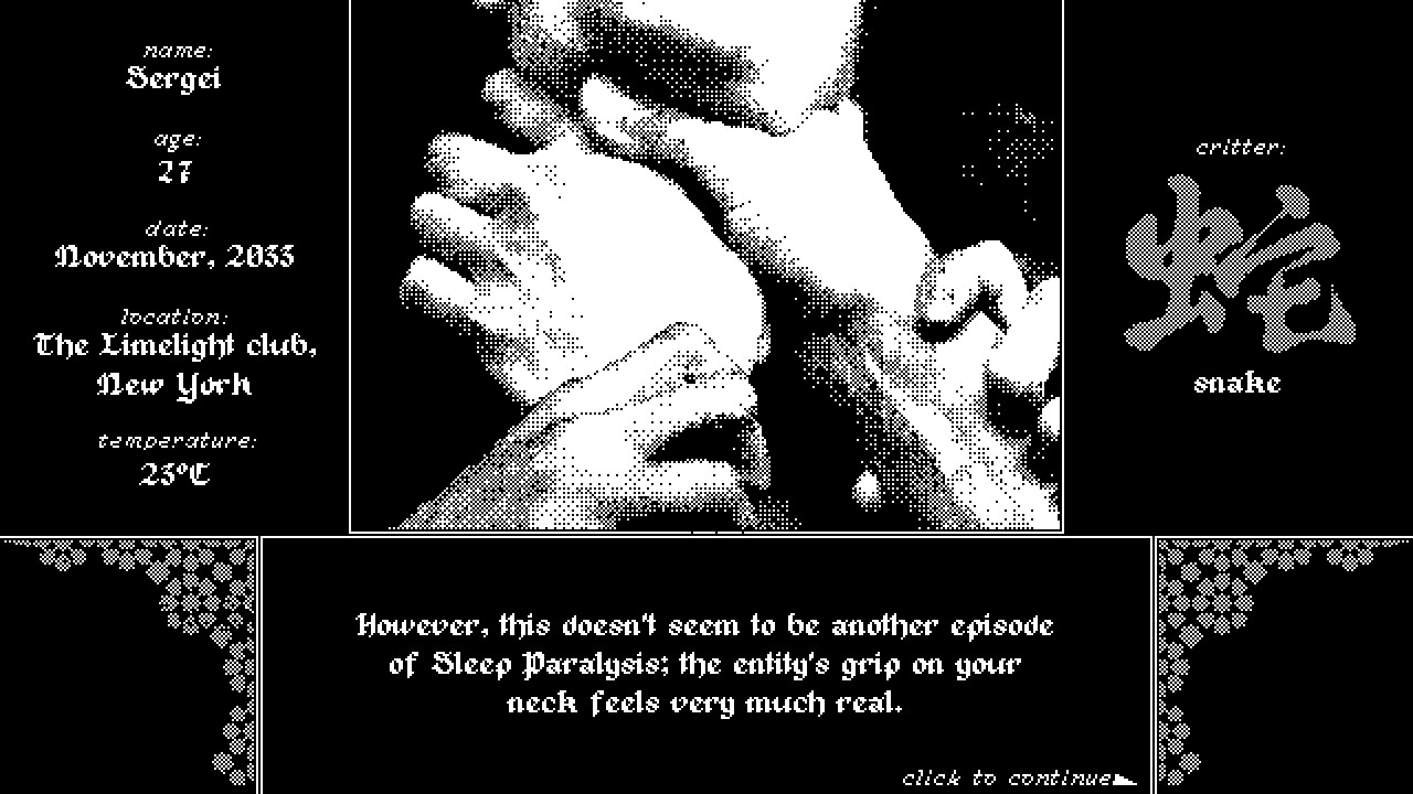 Critters for Sale: Snake - Press Kit