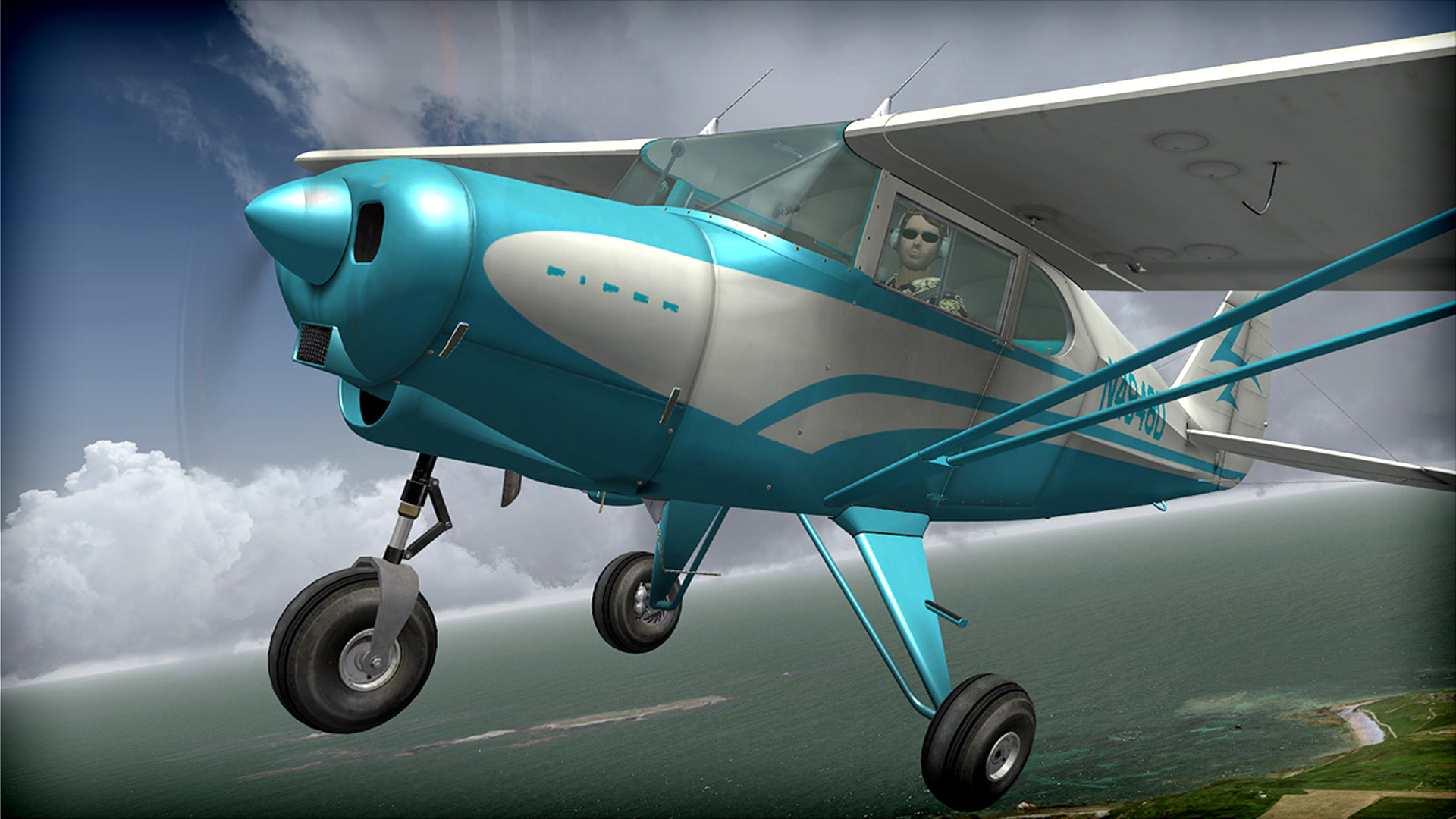 Microsoft Flight Simulator X: Steam Edition - Piper Pacer 180 - Press Kit
