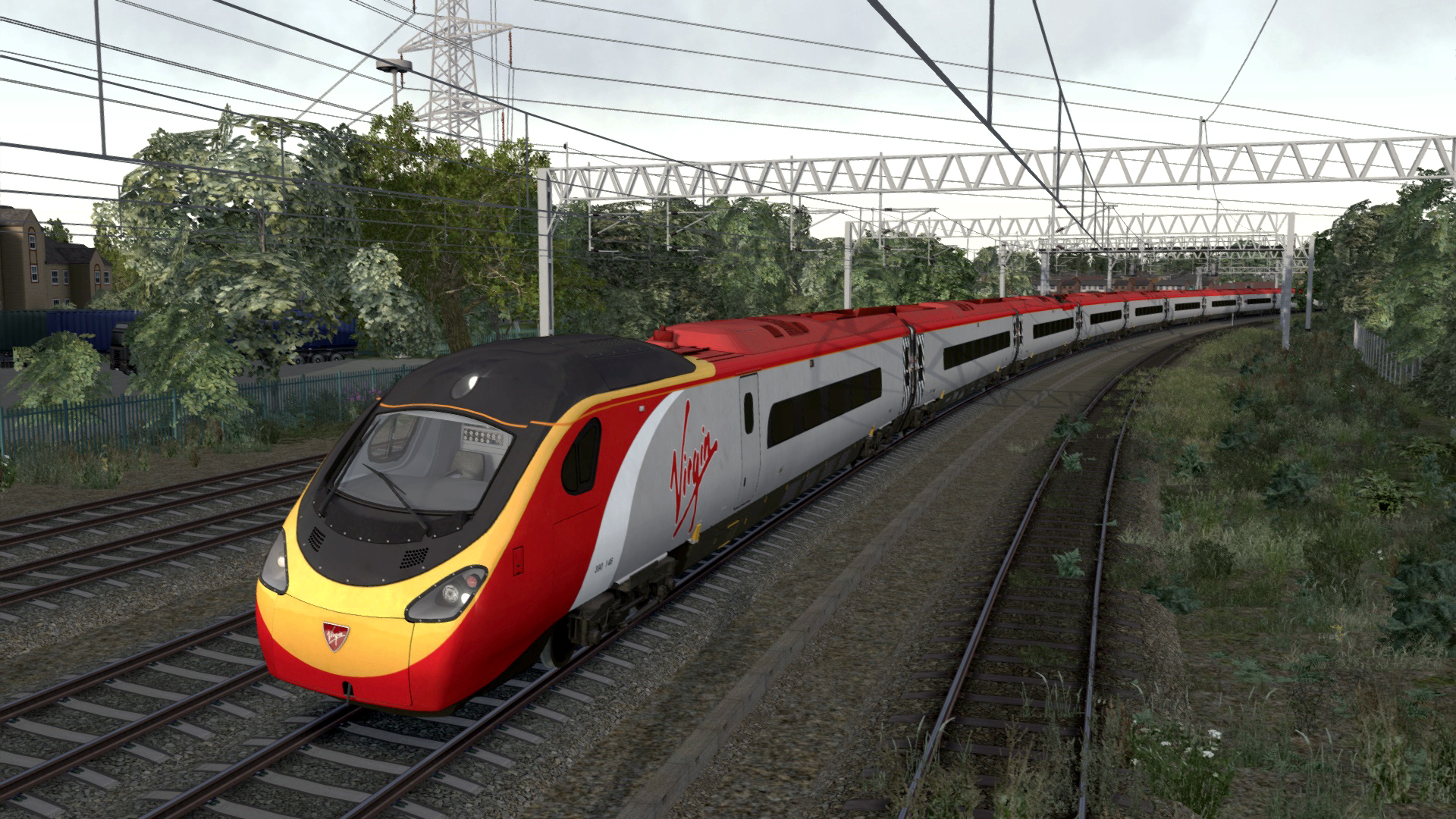 Train Simulator 2021: Virgin Trains BR Class 390 'Pendolino' EMU ...