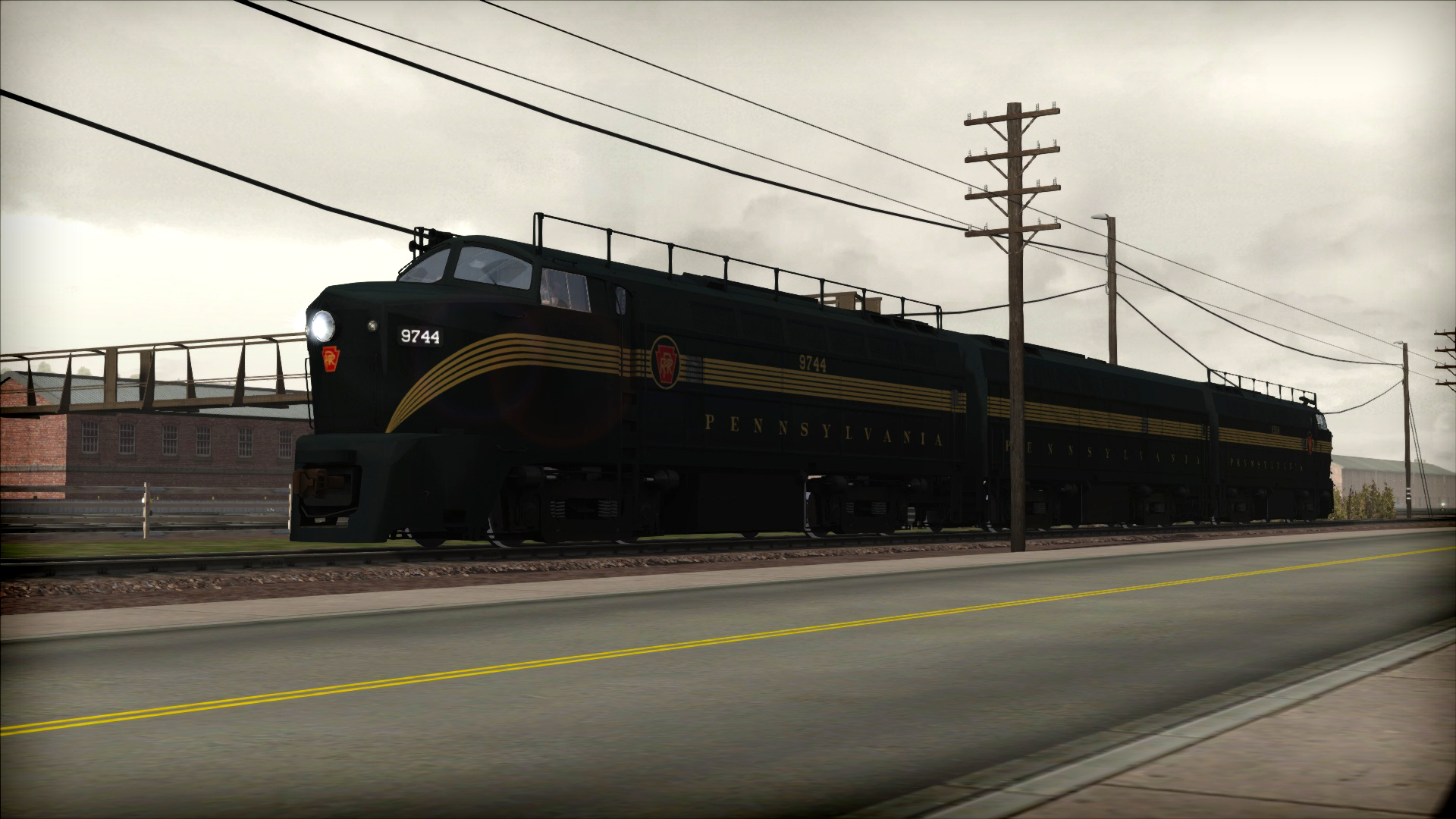 Train Simulator 2021: PRR RF-16 'Sharknose' Loco - Press Kit
